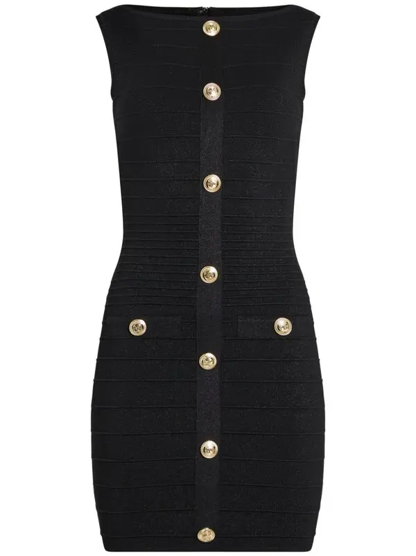 Retrofete Erin Mini Dress - Black