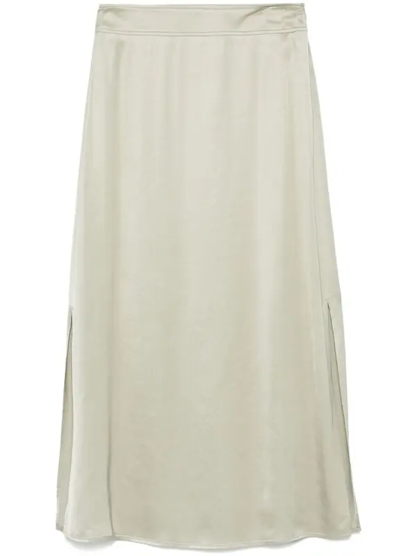 Peserico Satin Midi Skirt