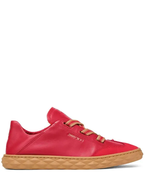 JIMMY CHOO Diamond Light Flex Sneakers - Red