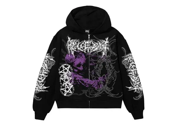 REVENGE Abandoned Zip - Black/purple
