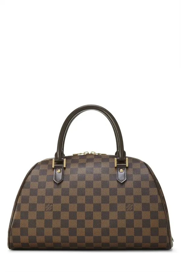 LOUIS VUITTON Damier Ebene Ribera Mm Handbag