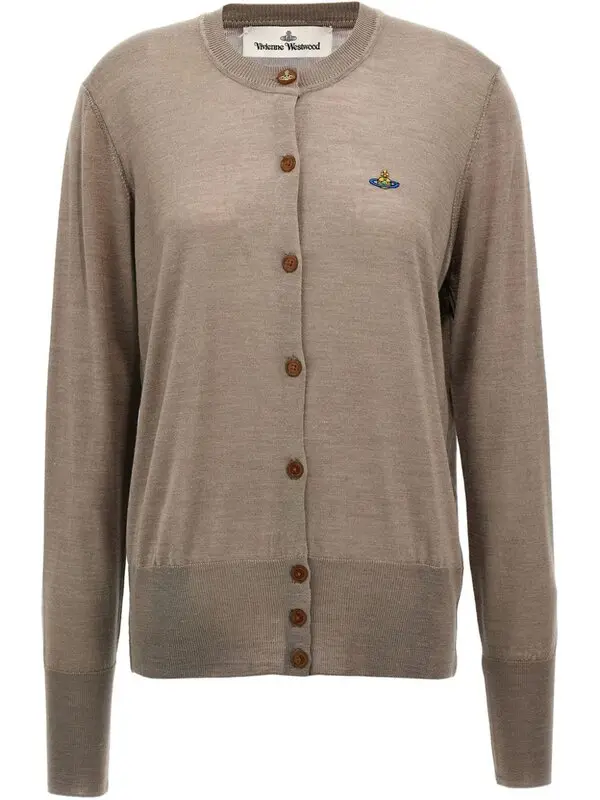 VIVIENNE WESTWOOD Bea Cardigan - Neutrals