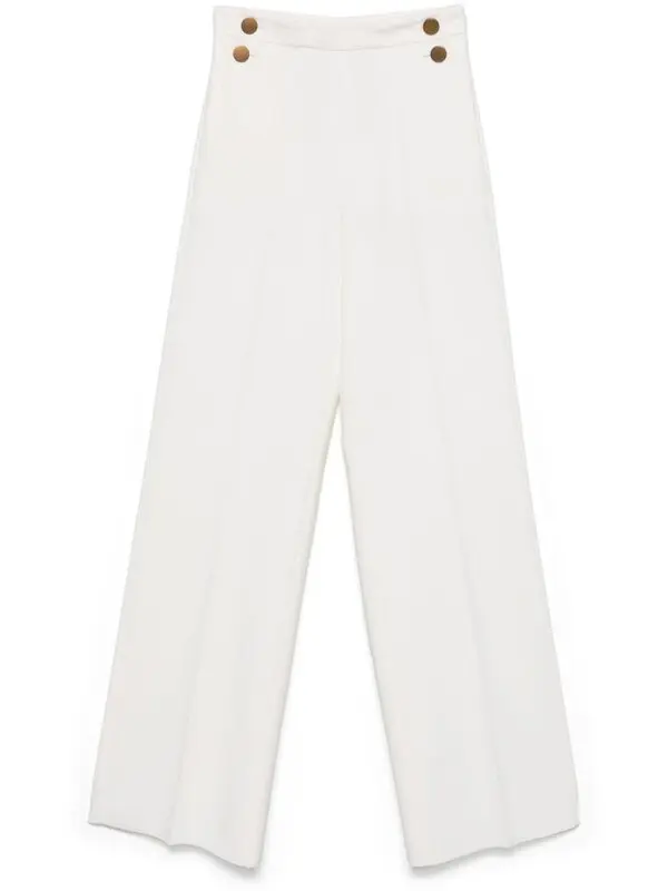 Max Mara Polonia Trousers - White