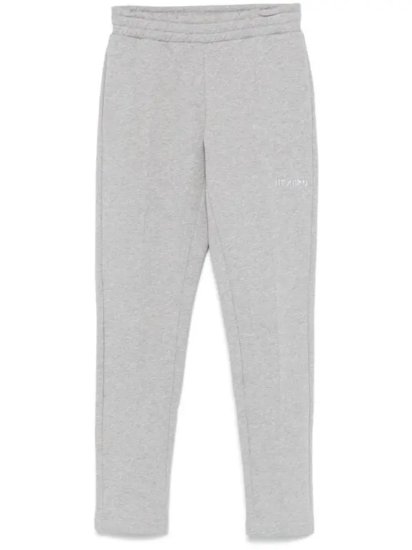 Attico Logo-appliqué Sweatpants - Grey