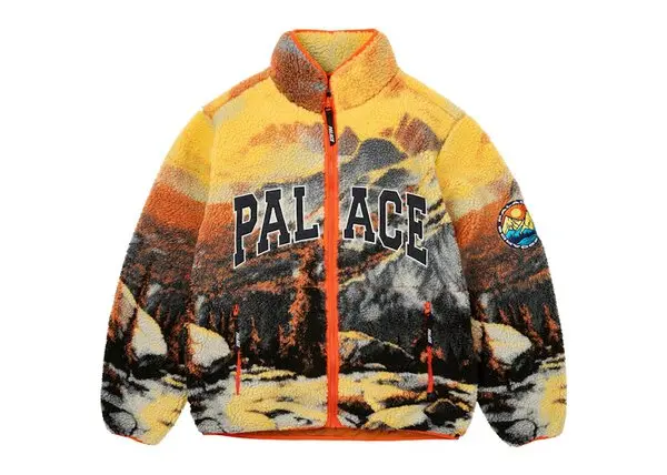 PALACE Appalachian Funnel Fleece Palaska - Orange