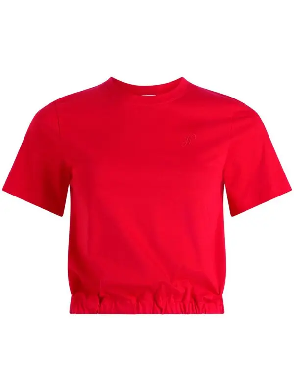 Patou Open-back T-shirt - Red