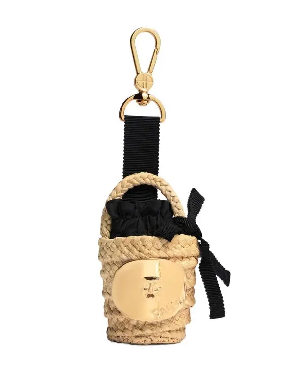 Patou Iconic Bucket Keyring - Neutrals