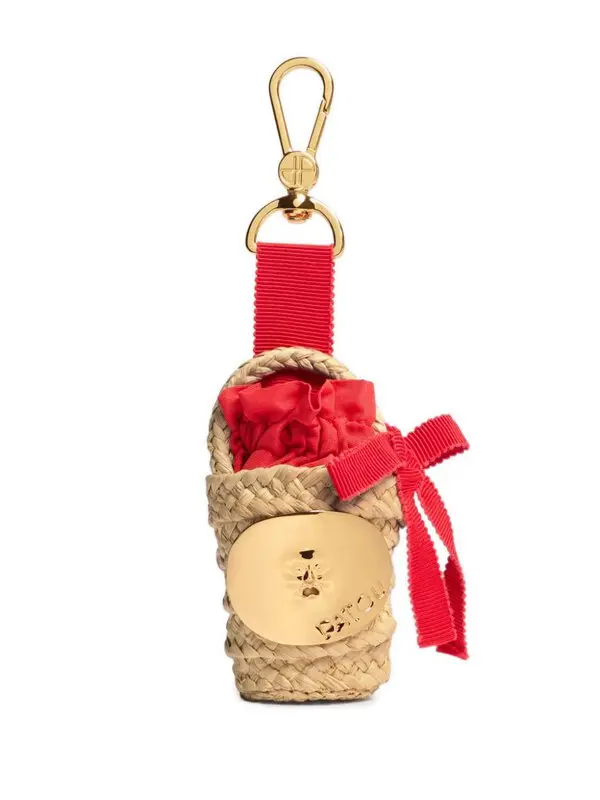 Patou Iconic Bucket Keyring - Neutrals