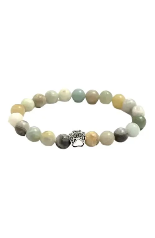 HOLLYWOOD SENSATION Pawzee Beaded Bracelet With Charm