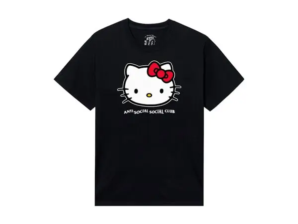 ANTI SOCIAL SOCIAL CLUB X Hello Kitty Weird Tee Shirt
