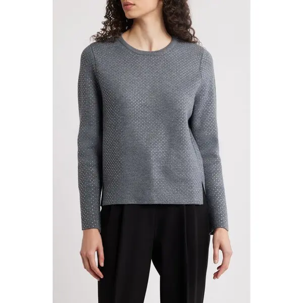 Kobi Halperin Holli Rhinestone Embellished Sweater