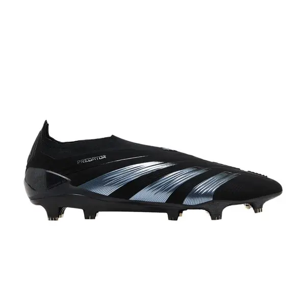 Adidas Predator 24 Elite Laceless Fg Soccer Cleats - Black