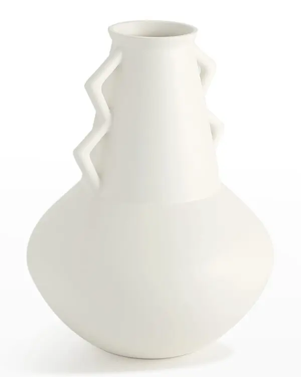 ASHLEY CHILDERS FOR GLOBAL VIEWS Crete Wide Decorative Vase 14"t