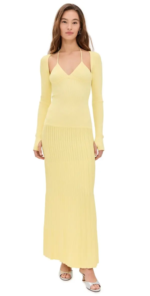 Sir The Label Juniper Contoured Maxi Dress