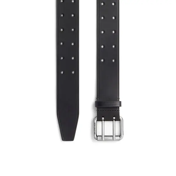 Balenciaga Double Prong Chunky Belt