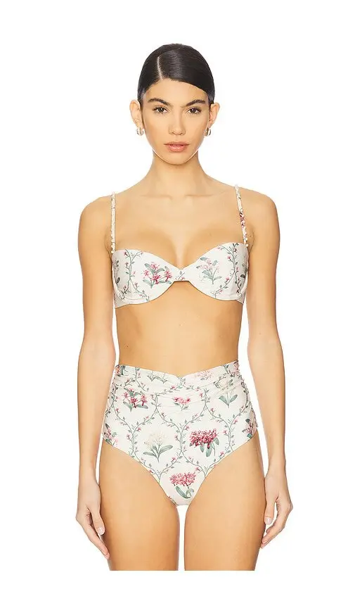 Agua Bendita Magdalena Bikini Top - Multicolor