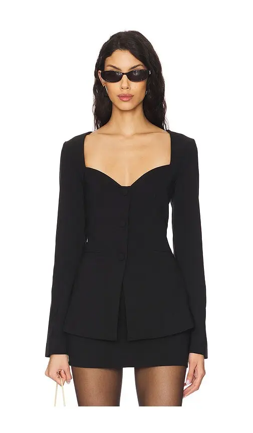 ALL THE WAYS Arielle Blazer - Black