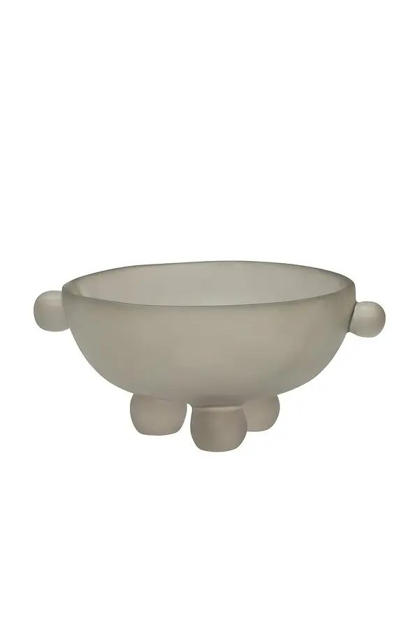 TINA FREY DESIGNS Large Resin Bowl - Fog
