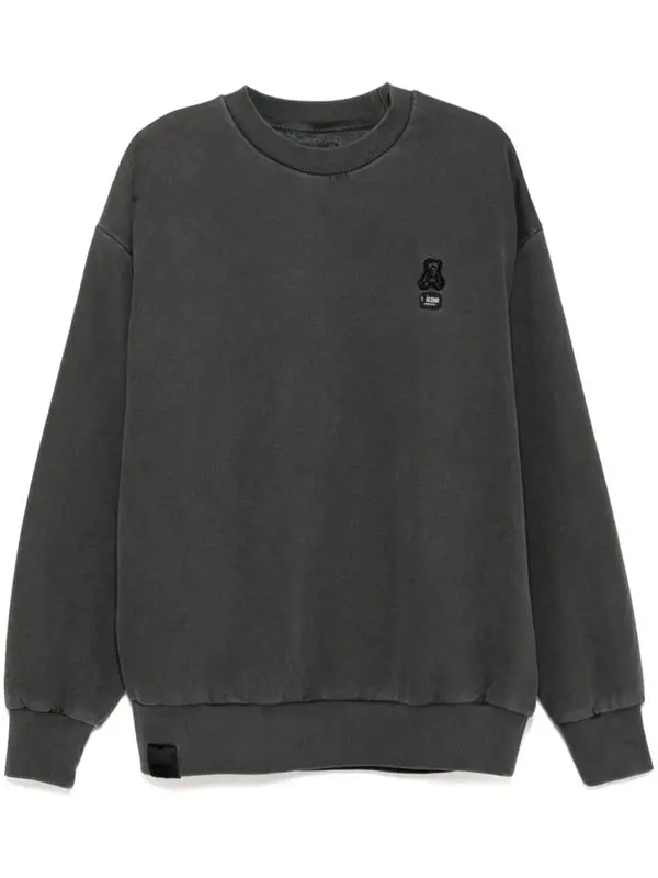 Izzue Logo-patch Sweatshirt - Grey