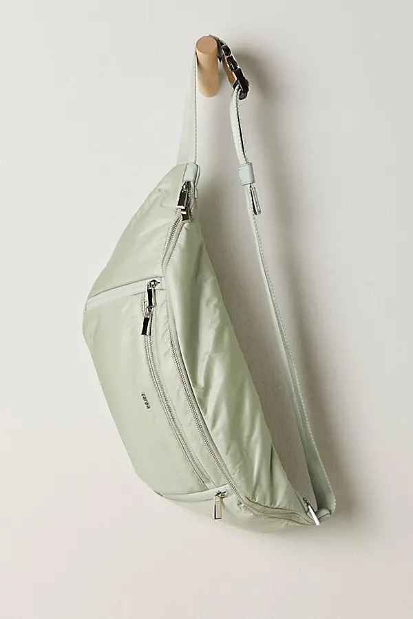 CARAA Large Crossbody Sling Bag - Sage