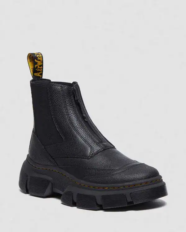 めるまー Dr. Martens Dmxl Zip Chelsea Boots - Black | Editorialist