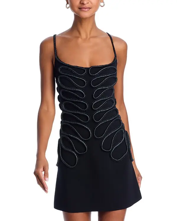 Cult Gaia Aimee Knit Dress - Black