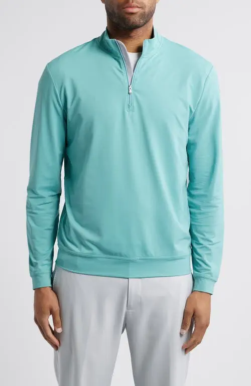 Johnnie-o Motion Performance Quarter Zip - Green Grass