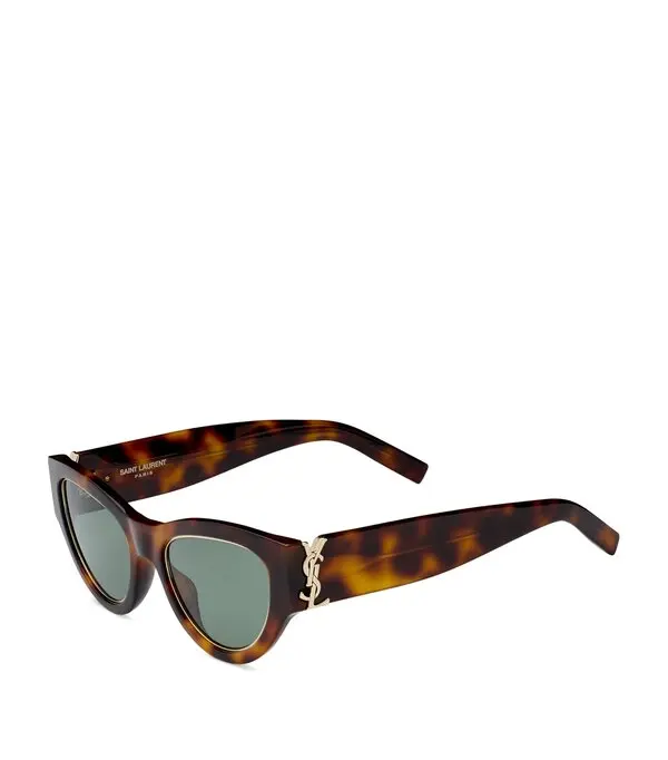 Saint Laurent Acetate Sl M94 Sunglasses - Brown