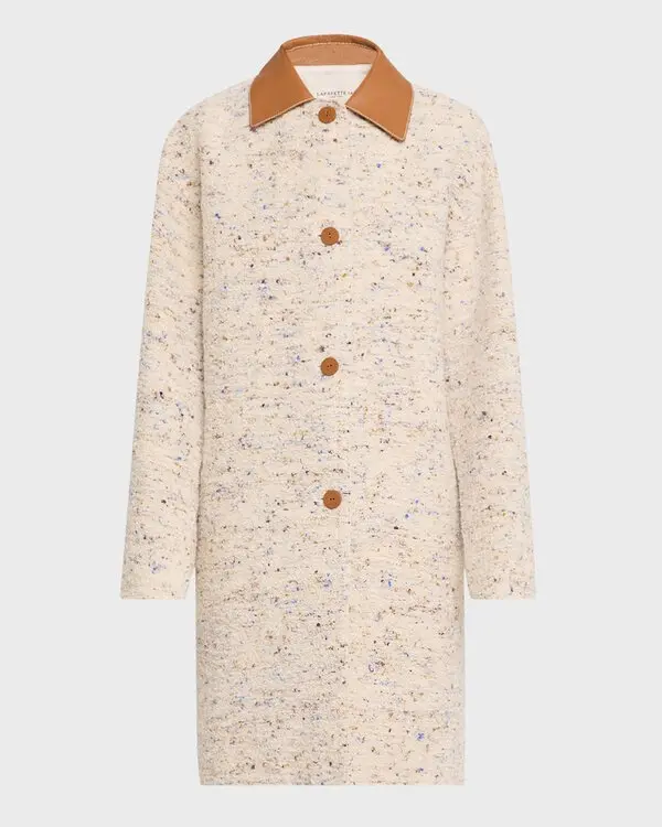Lafayette 148 New York Alpaca-blend Bouclé Coat
