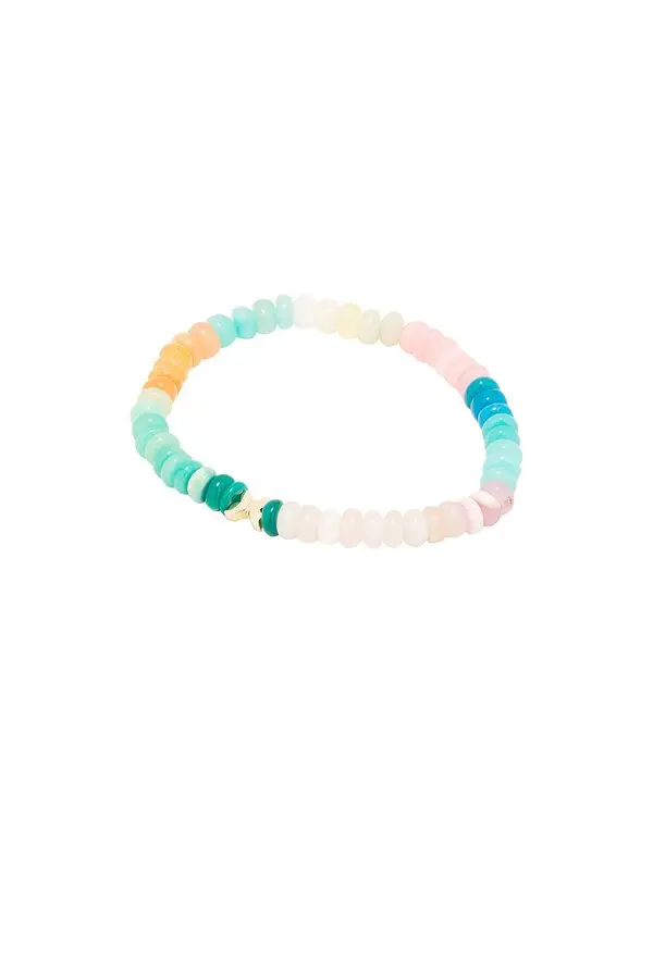 SYDNEY EVAN Tiny Pure Butterfly Rondelle Bracelet