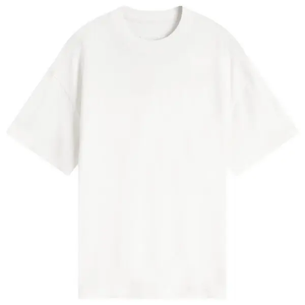 JIL SANDER Tonal Logo T-shirt - Porcelain