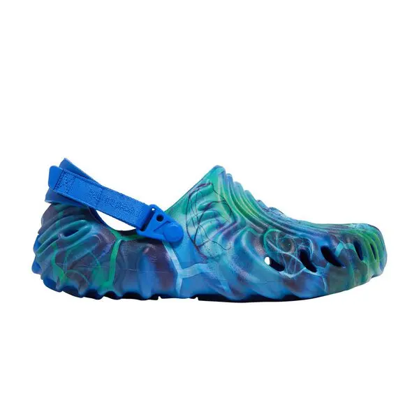 CROCS Futura Laboratories X Salehe Bembury X Pollex Clog 'art Friends Thumbs Up Good Job - Blue