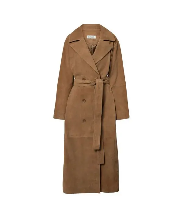 RÓHE Suede Wrap Coat