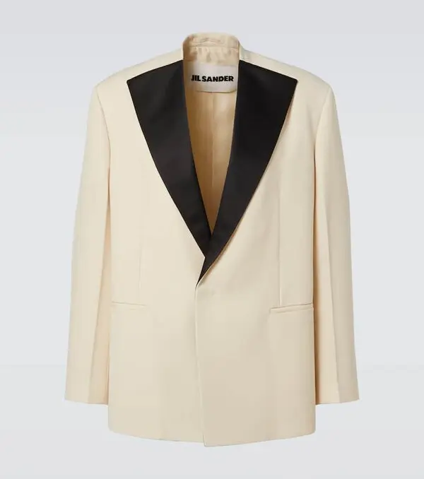JIL SANDER Wool Double-breasted Jacket