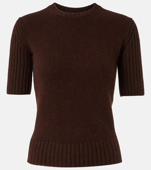 Khaite Mia Cashmere Sweater - Burgundy