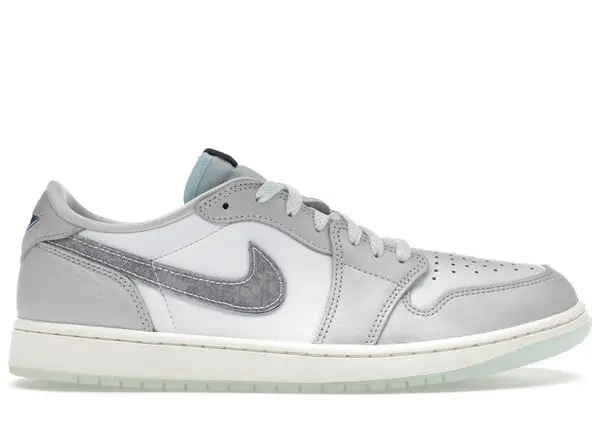 JORDAN 1 Retro Low Og Year Of The Snake Sneakers - Summit White/photon Dust/barely Green