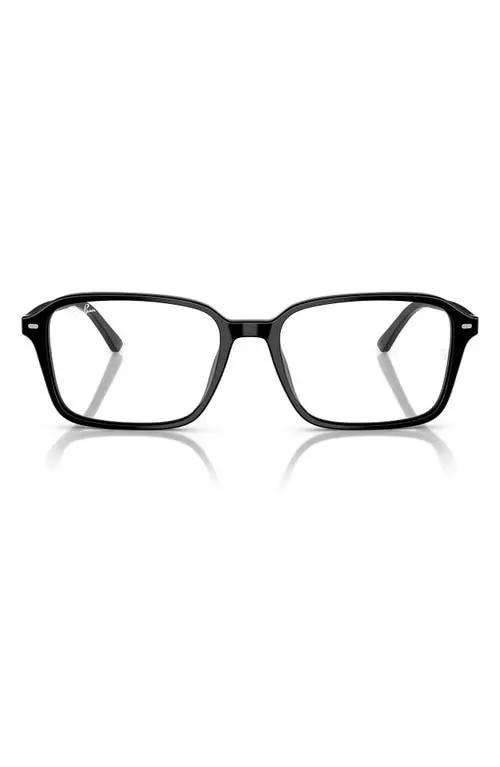 Ray-ban 58mm Polarized Transition Square Sunglasses - Black