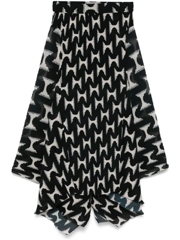 Henrik Vibskov Wrist Plissé Midi Skirt