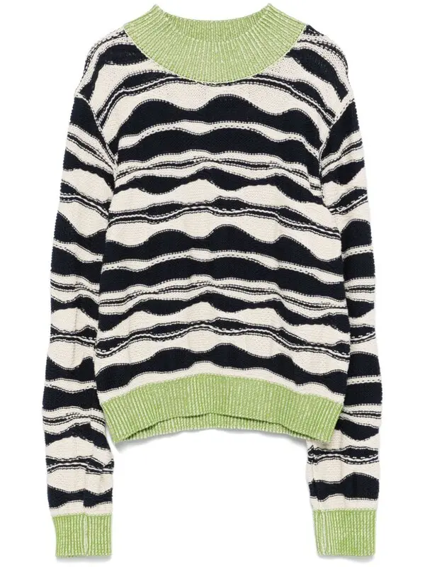 Henrik Vibskov Wave-knit Sweater