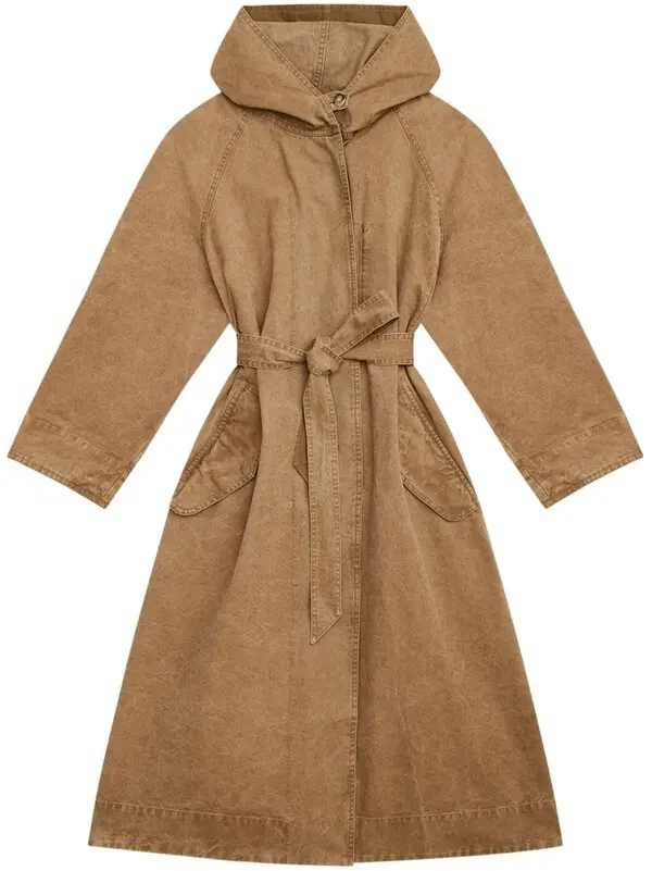 MARANT ETOILE Ketlyn Coat - Brown