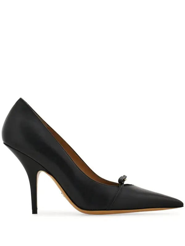 FERRAGAMO Mini Bow Pumps - Black
