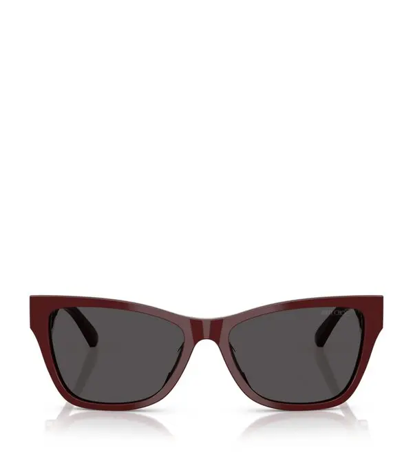 JIMMY CHOO Acetate Sunglasses - Red