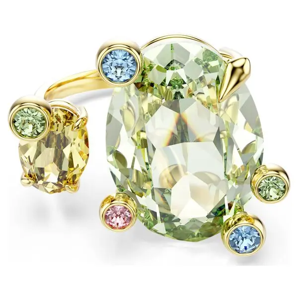 SWAROVSKI Gema Open Ring - Green