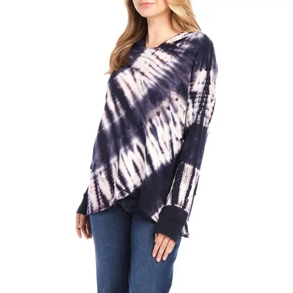 Karen Kane Asymmetric Hem Hoodie
