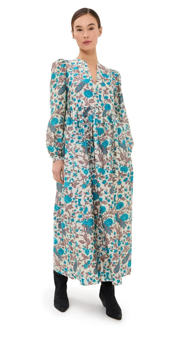 Alix Of Bohemia Imogen Plume Maxi Dress