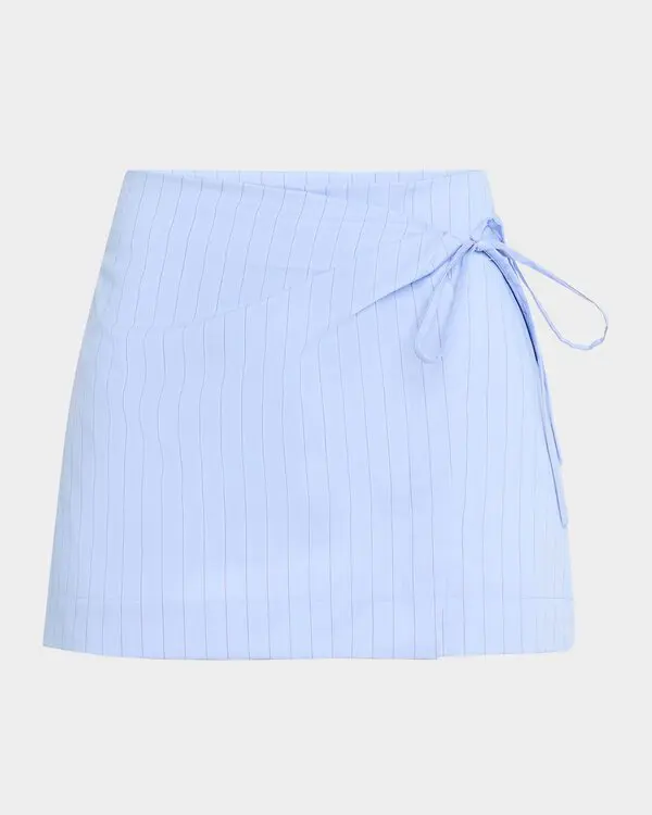 Sir The Label Lori Pinstripe Mini Skirt
