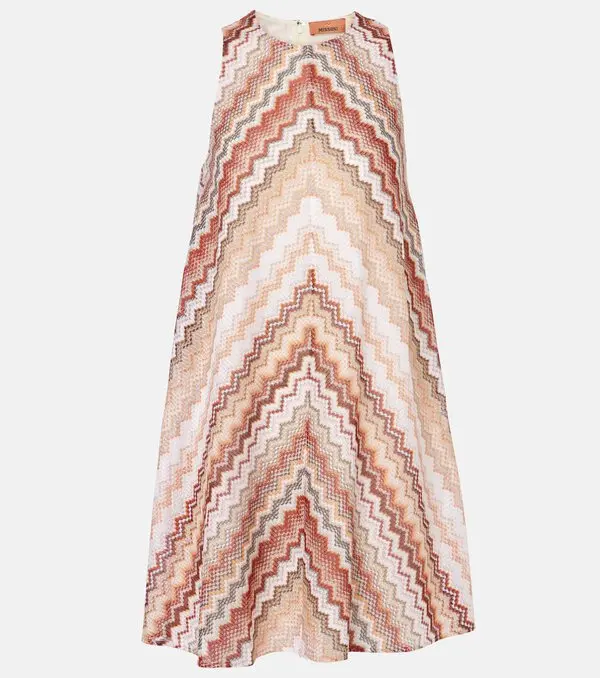 Missoni Zigzag Knitted Minidress
