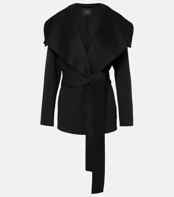 JOSEPH Adrienne Wool And Cashmere Wrap Coat