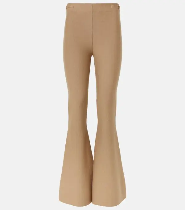 Gabriela Hearst Virgin Wool Flared Pants