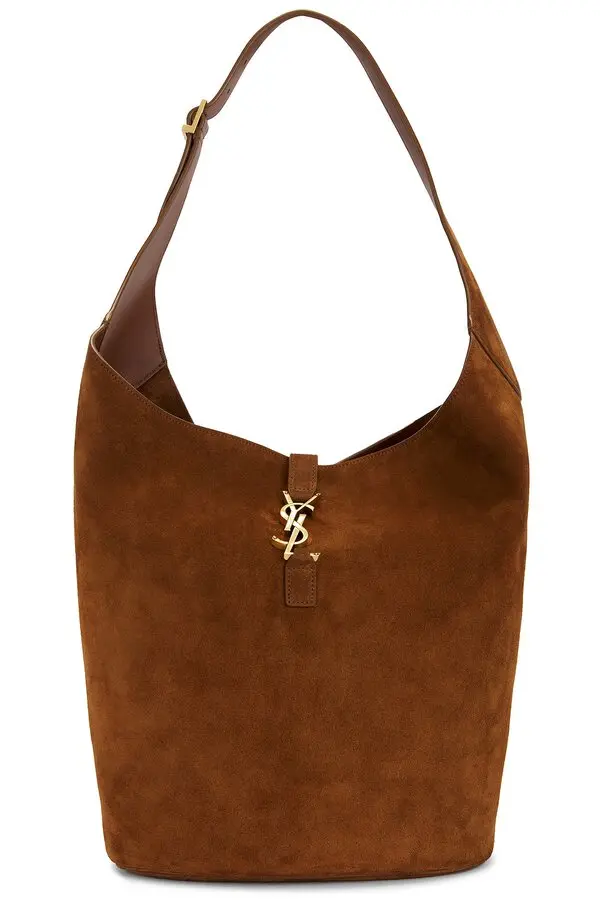 Saint Laurent Le 5 A7 Hobo Bag - Caramel Cognac